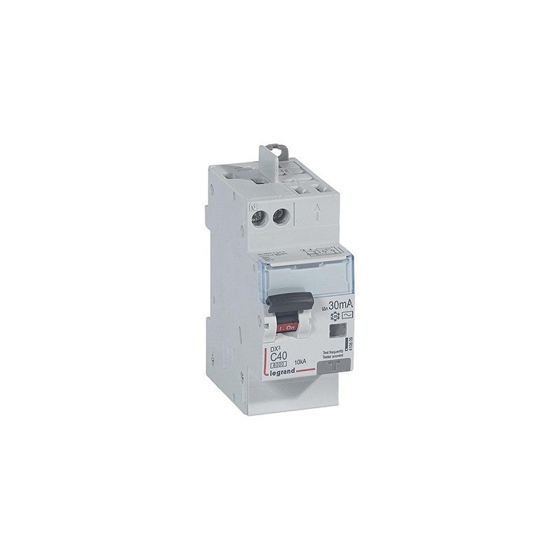 Disjoncteur différentiel DXᶾ 6000 - 1P+N - Vis/Auto - 40A - AC - 10kA ...