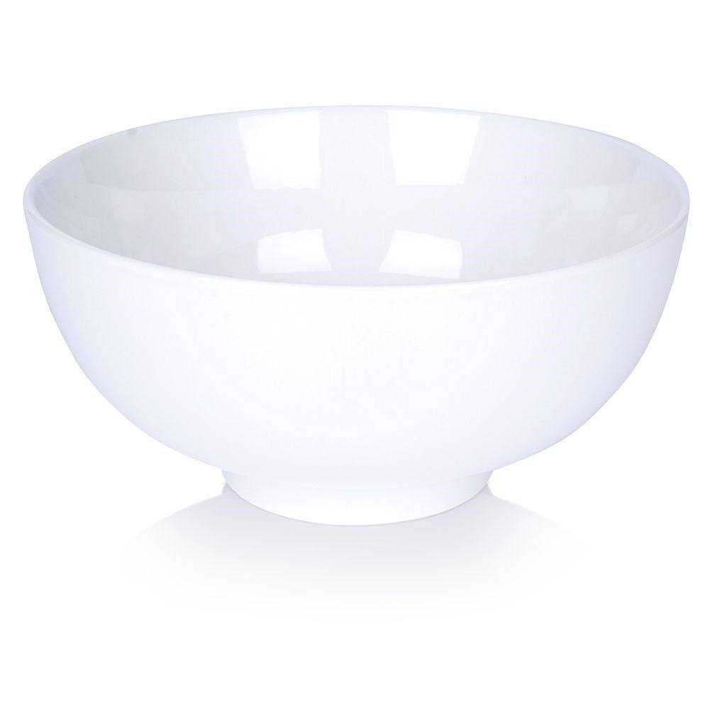 Grand Bol en Porcelaine Blanche - 1,6 Litre | Leroy Merlin