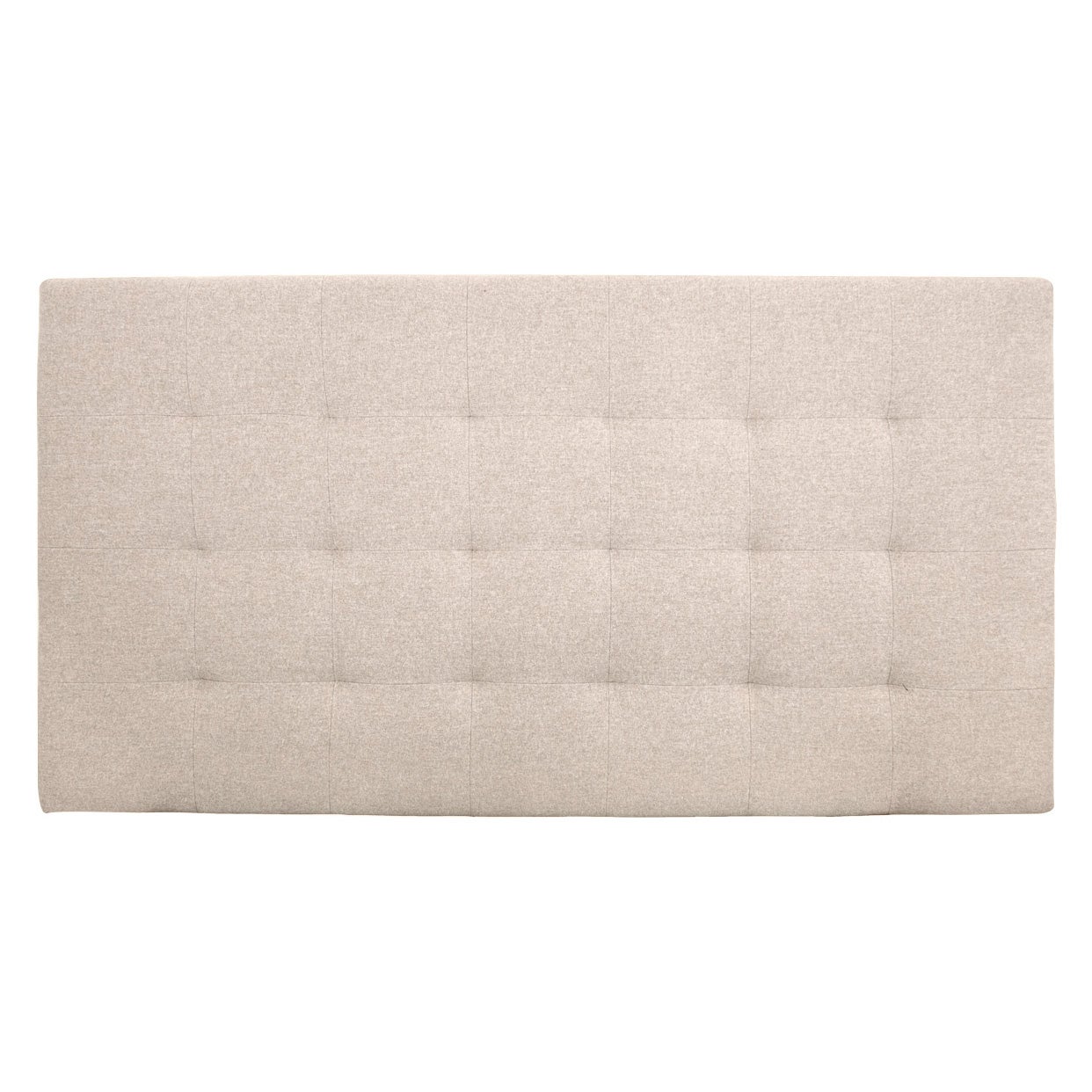 Tête de lit polyester plis beige 180x80cm | Leroy Merlin