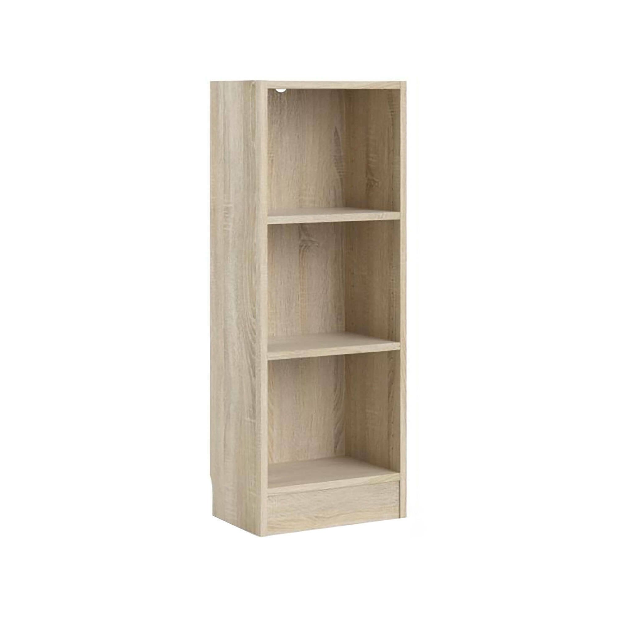 Librería, color roble, 40,6 x 107,2 x 26,72 cm | Leroy Merlin