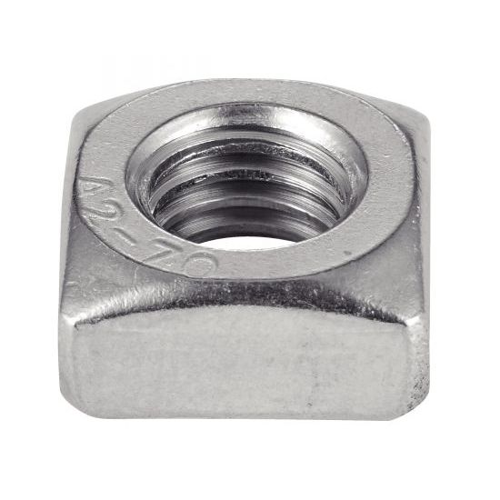 Ecrou carré - Inox A2 M10 - Boîte de 100 | Leroy Merlin
