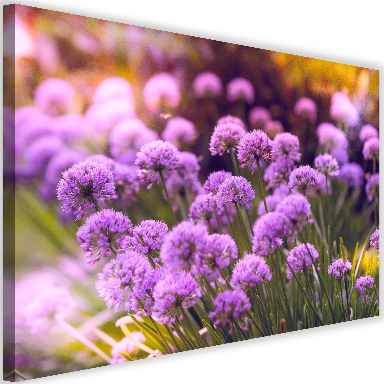 Tableau jardin violet - 60 x 40 cm | Leroy Merlin