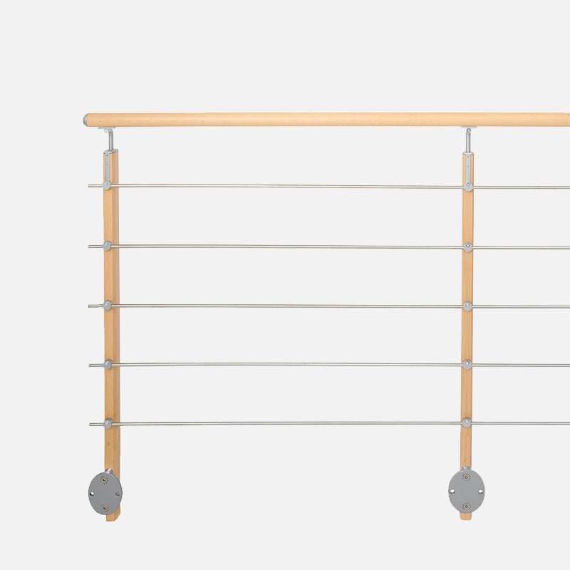 INOLINE - Kit garde-corps 2m prêt à poser en hêtre | Leroy Merlin