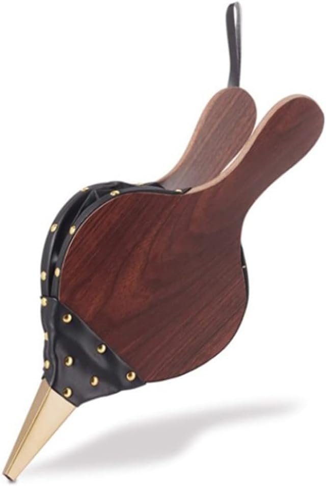 Soufflet en bois Golden Nail Bellows pour cheminée extérieure en ...