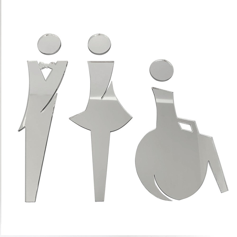 Pictogramme WC en relief | Leroy Merlin