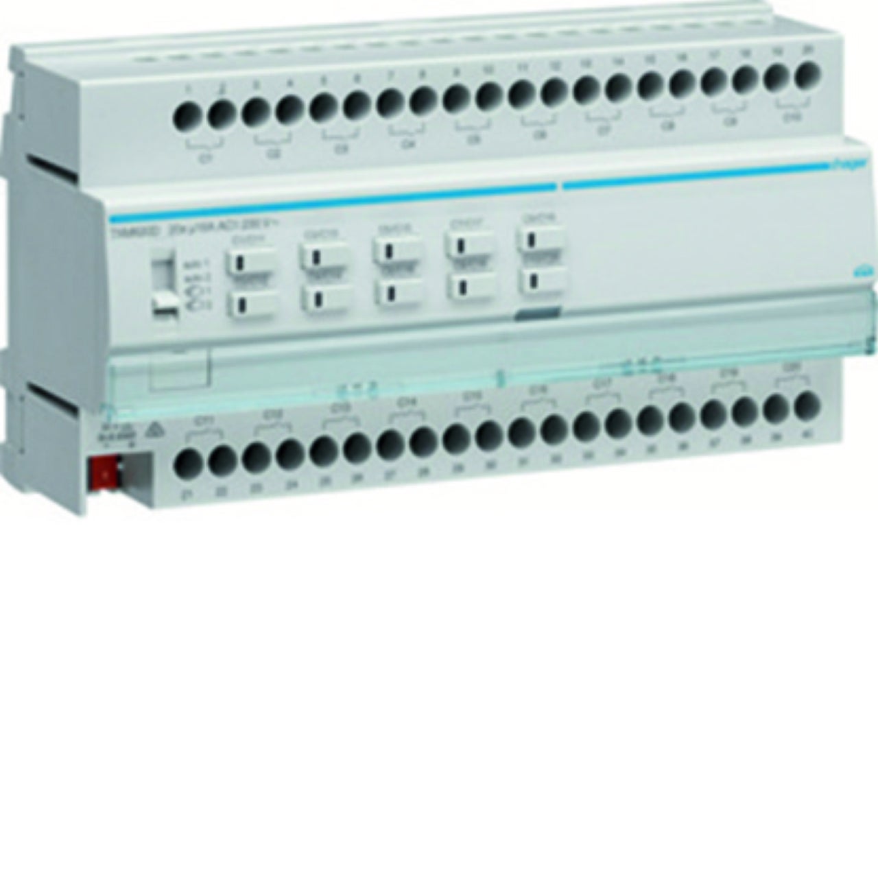 Module 20 sorties - 16a - 230 volts - hager knx bus txm620d | Leroy Merlin