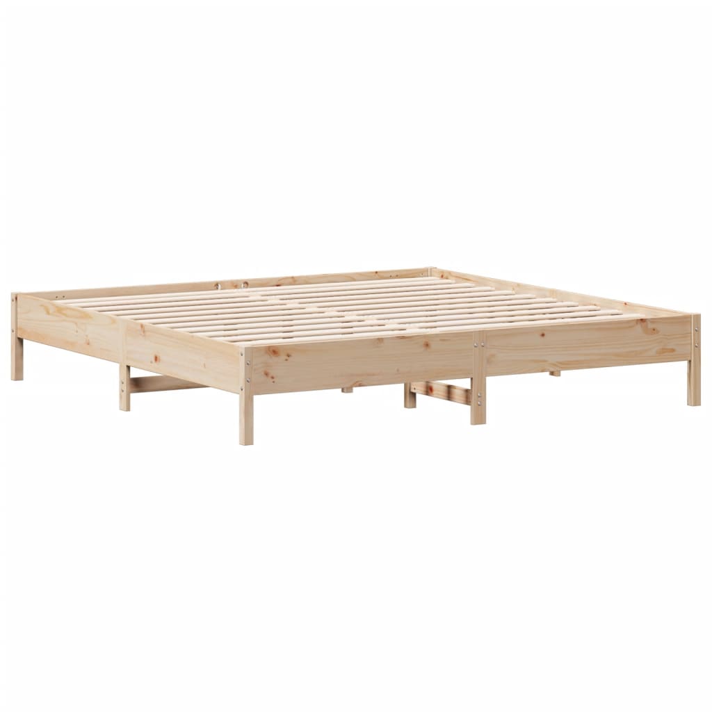 Lit Double | Lit Adulte | Cadre de lit 180x200 cm bois de pin massif ...