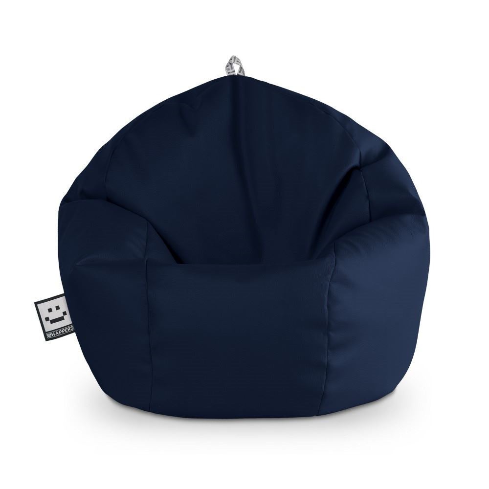 Pouf Enfant Similicuir Indoor Marine Happers | Leroy Merlin