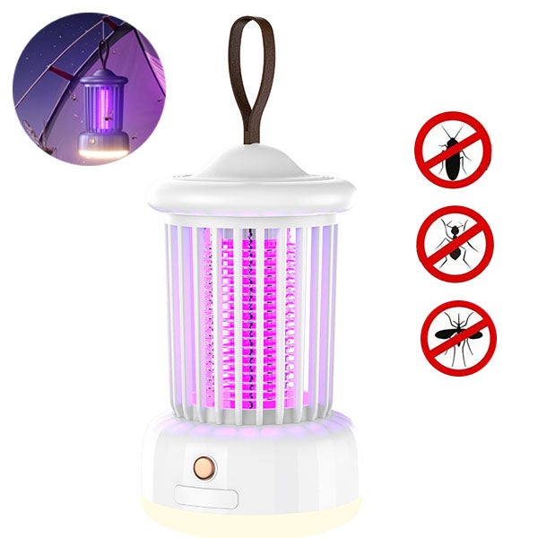 Lampada antizanzare ricaricabile - Eliminazione elettrica degli insetti ...