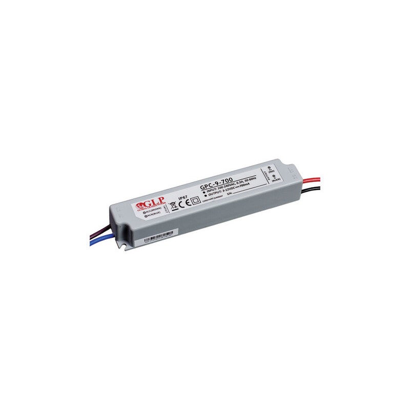 Alimentation LED 12V DC 8,4W Étanche IP67 | Leroy Merlin