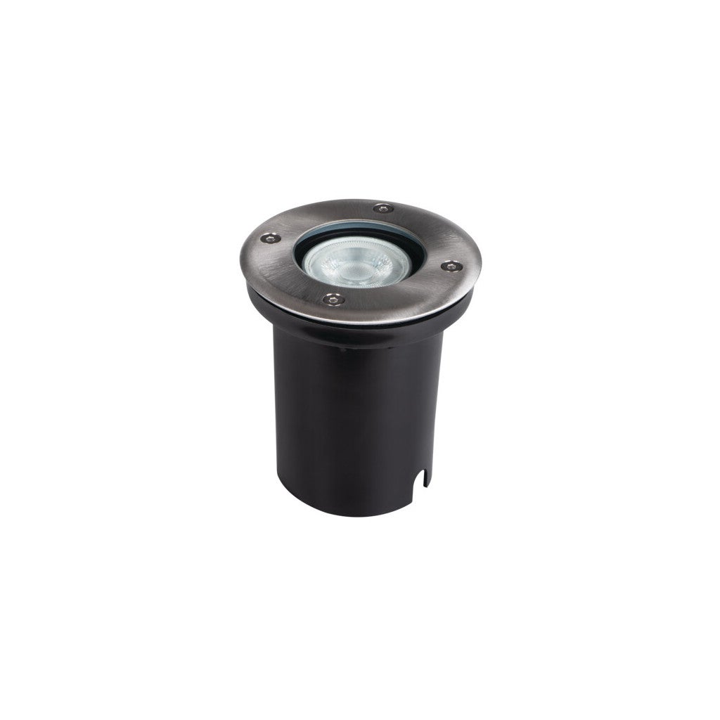 MORO N Piso Recesado Luminario - GU10 IP67 Acero Inoxidable | Leroy Merlin