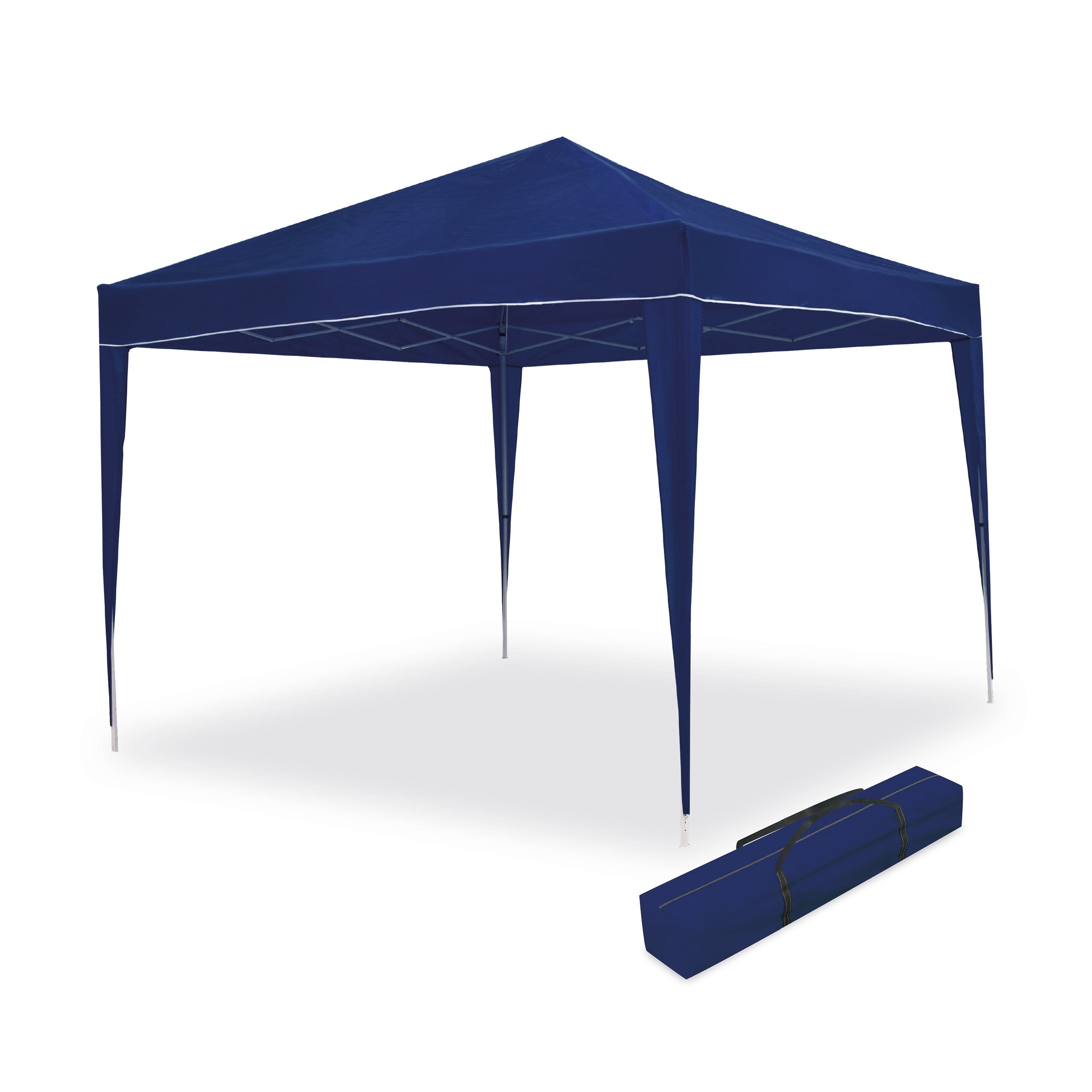 Carpa Plegable 3x3 m Classic Azul – Resistente al Agua - Incluye ...