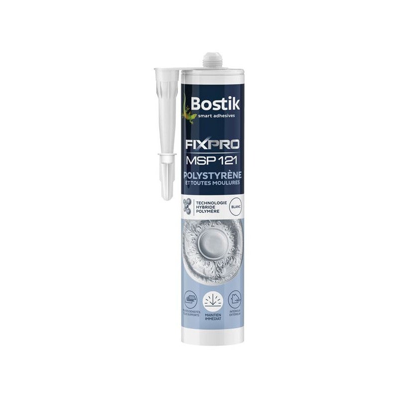 MASTIC FIXPRO MSP121 POLYSTYRENE 290ML BOSTIK - 30618387 | Bricoman