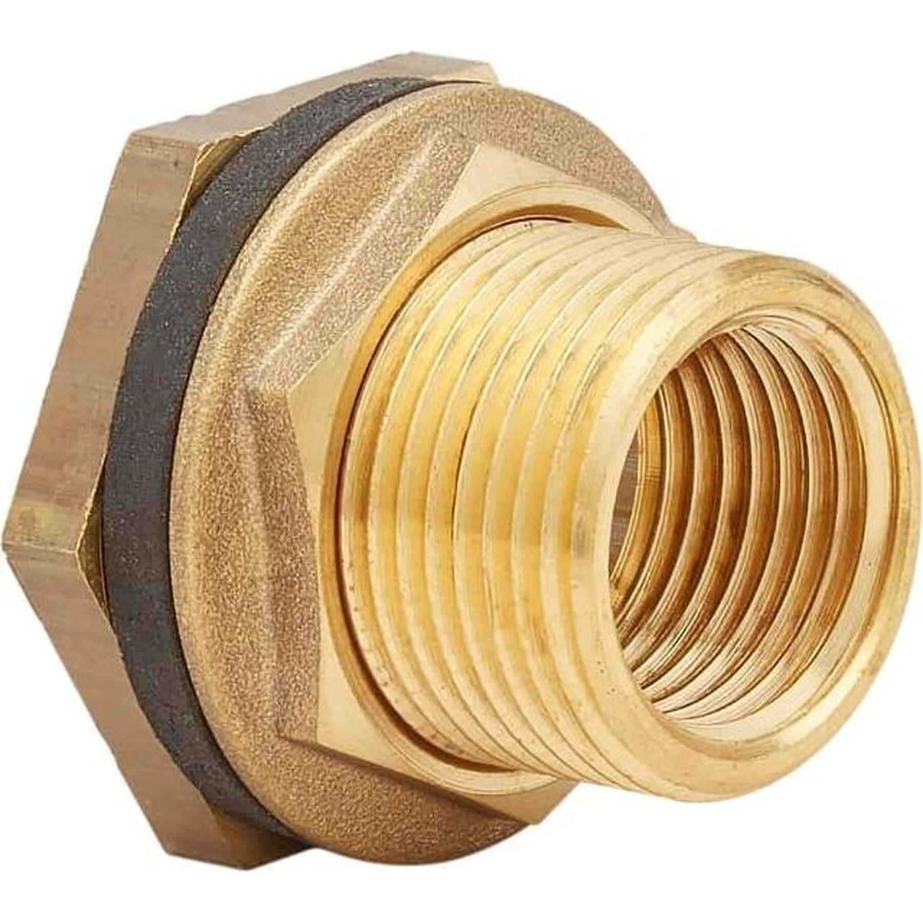 Pasamuros para tanque diámetro macho 3/4" (20x27) diámetro hembra 1/2 ...