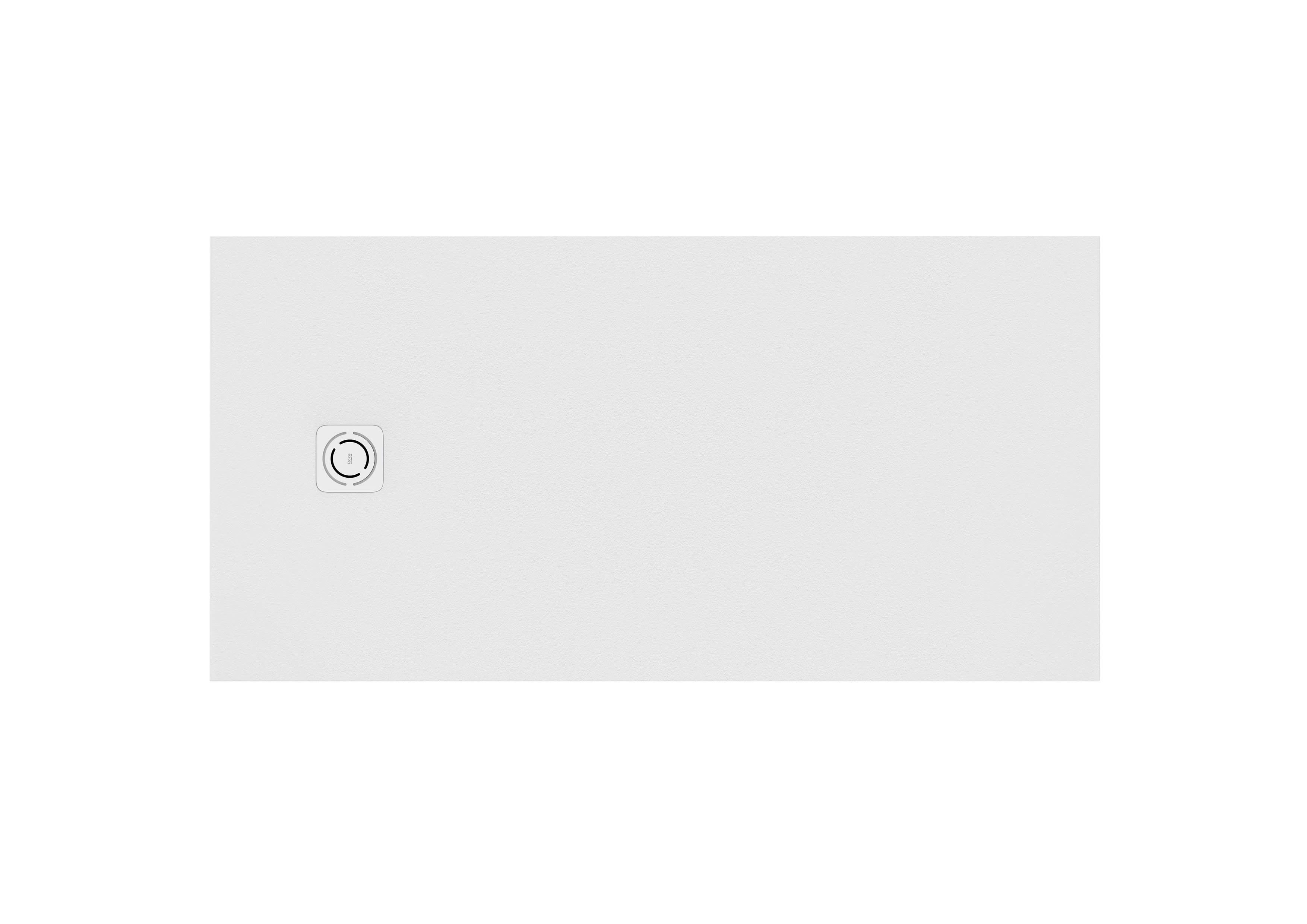 ROCA TERRAN Plato Ducha Stonex Blanco Mate con Rejilla 100x80 cm | Leroy Merlin