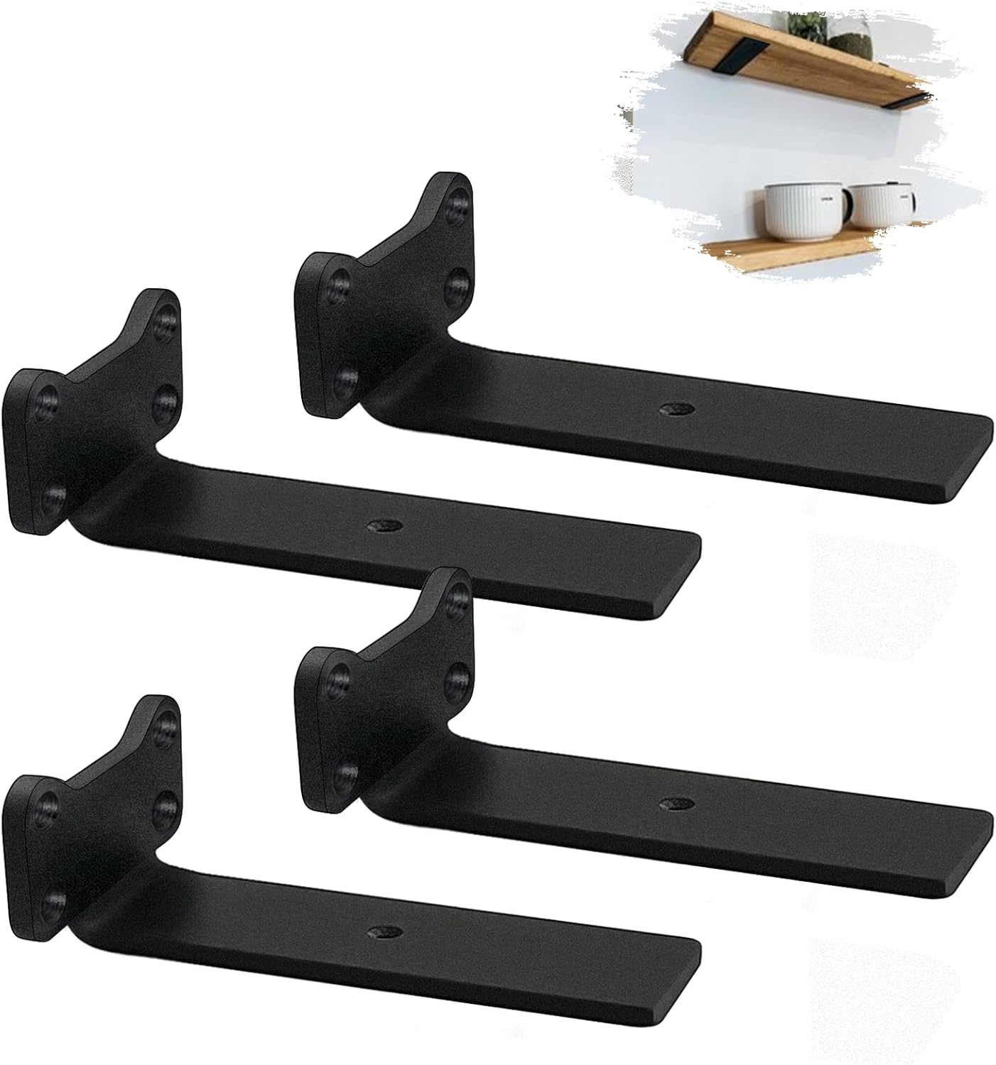 4 staffe da parete per ponteggi da 5 mm di spessore, staffe da parete ...