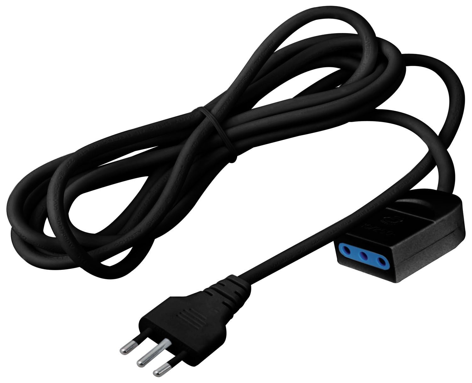 Cable alargador lineal negro para uso doméstico 3 metros Brixo | Leroy ...
