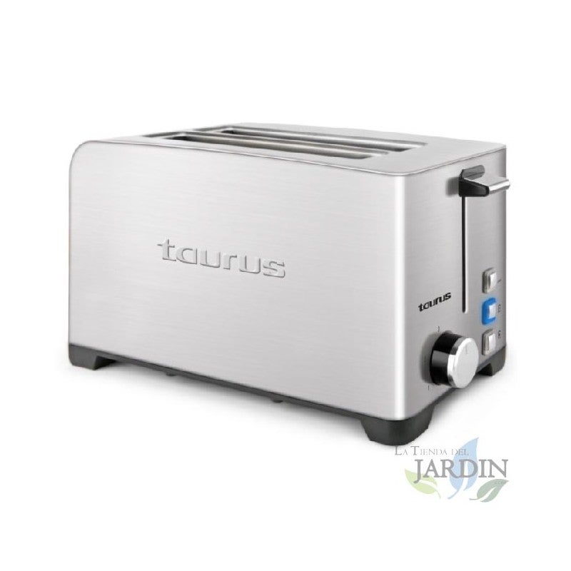 Tostadora Taurus MyToast Duplo Legend 1400W | Acero Inoxidable | 2 ...