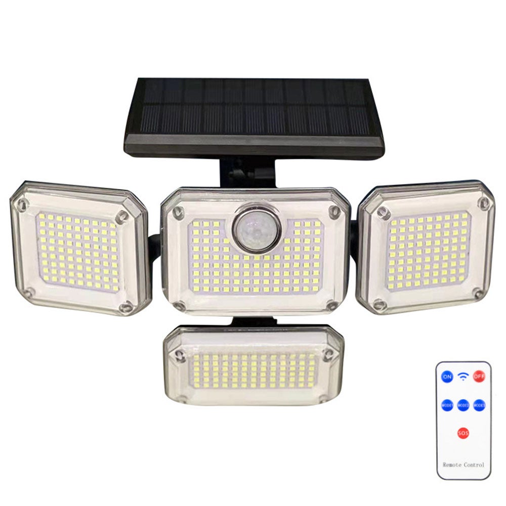 Lampes solaires d'extérieur avec détecteur de mouvement 333 LED ...