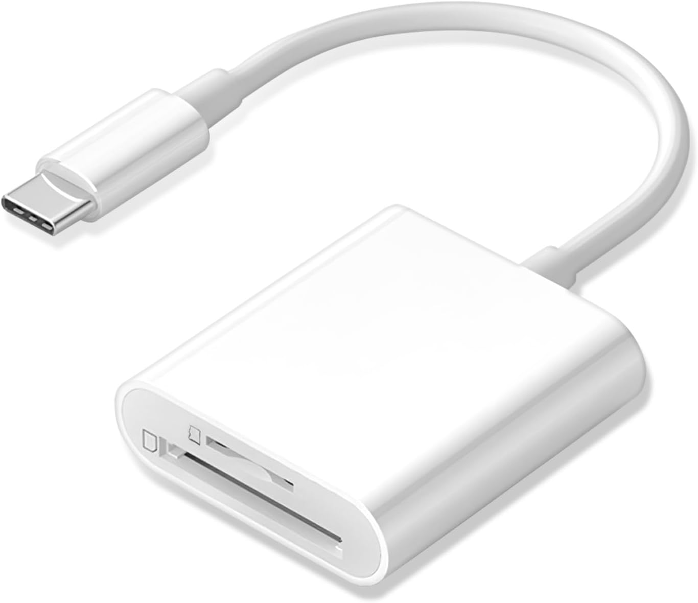 Lecteur de cartes SD USB-C (interface Type-C), conception à double ...