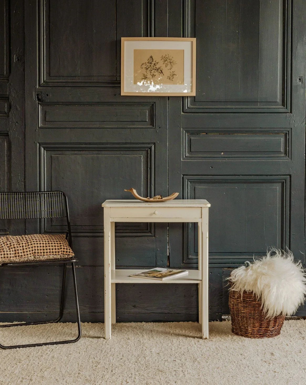 Table d'appoint en bois Francine N°503 - Bon état | Leroy Merlin