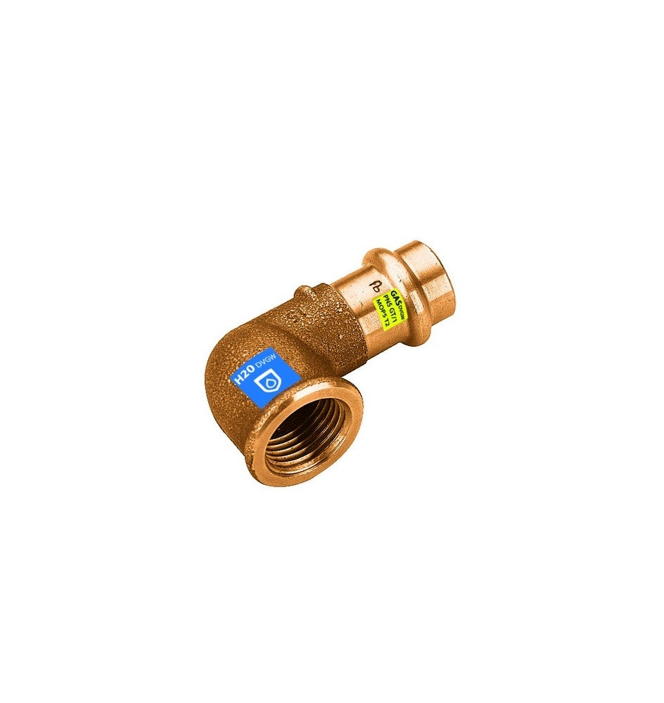 CODO 90° BRONCE PARA PRENSA FX FIL F AGUA/GAS Diam. | Leroy Merlin