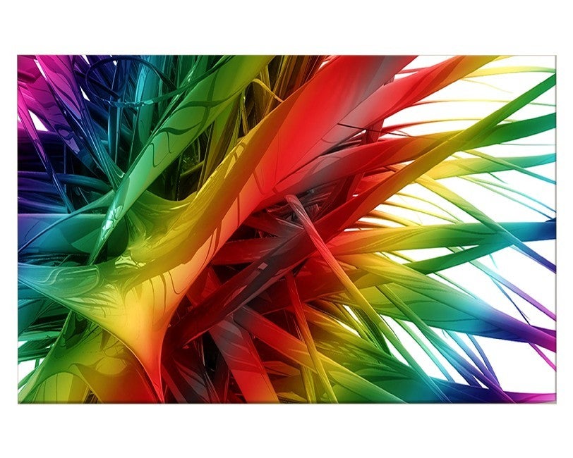 Tableau Couleurs Multicouleur - 100 X 3 X 50 Cm - Homemania | Leroy Merlin