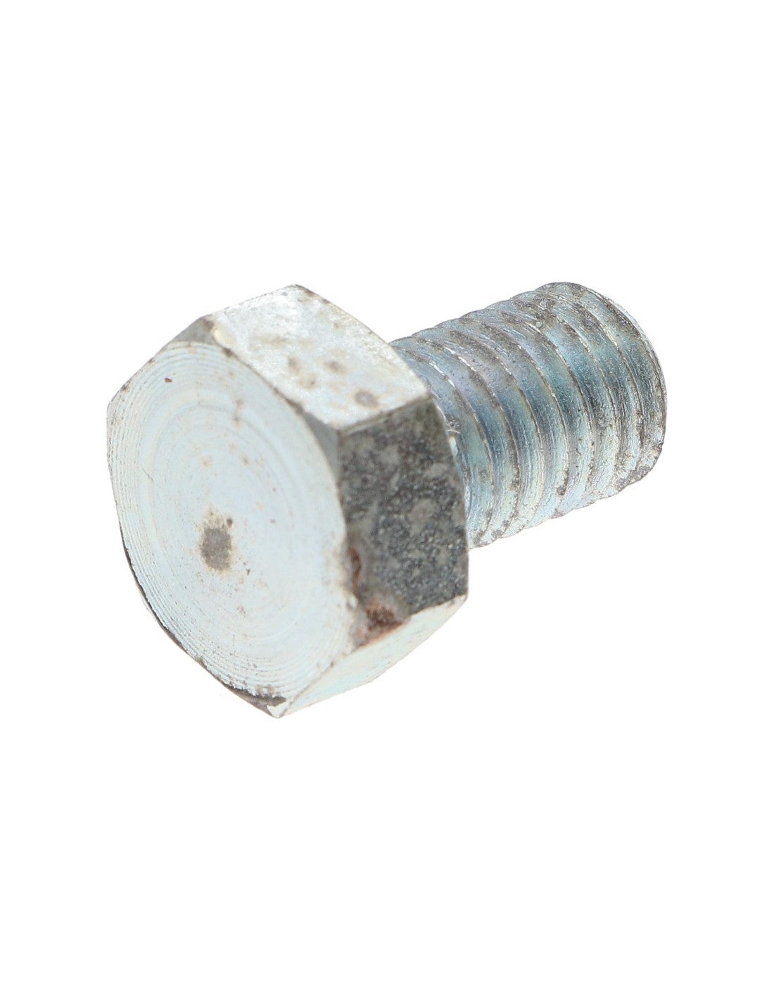 Vis métaux Tête hexagonale TH M10X25 EP.5 Percée et taraudée M4 Acier ...