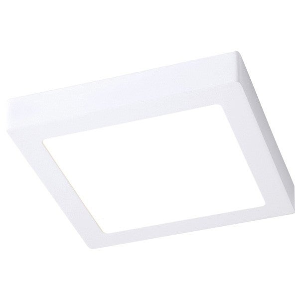 Plafón cuadrado de superficie LED "Novo" (20W 3000K 1480lm) – Blanco ...