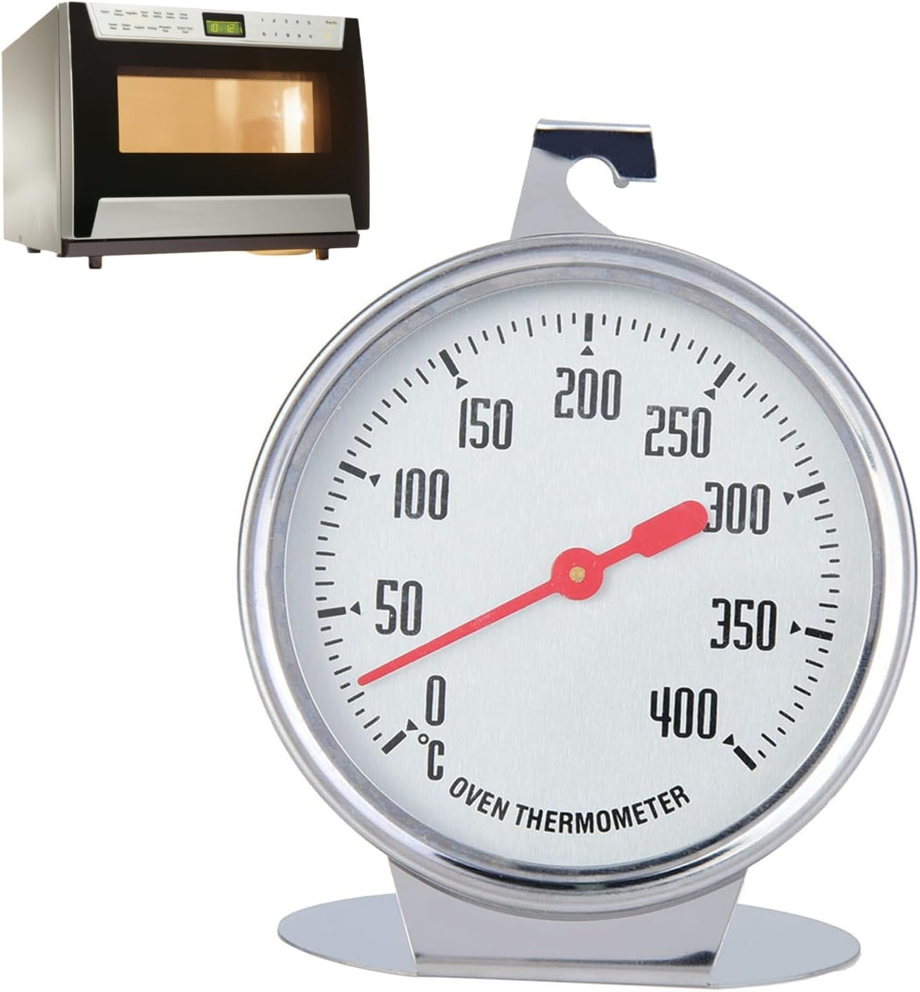 Thermomètre De Four, 0-400 ℃ Thermomètre À Cadran En Acier Inoxydable À ...