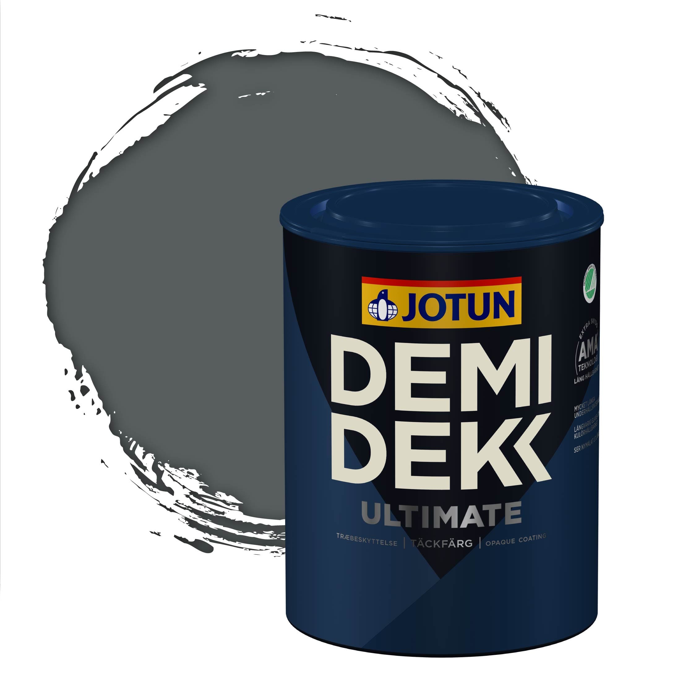 JOTUN - Peinture Bois, Lasure Opaque pour Extérieur Satinée - DEMI DEKK ...