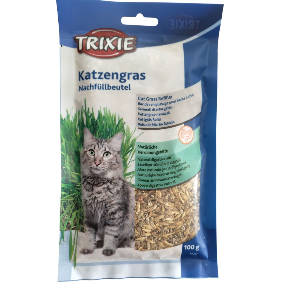 Trixie -Herbe à chat orges sachet de 100 g | Leroy Merlin