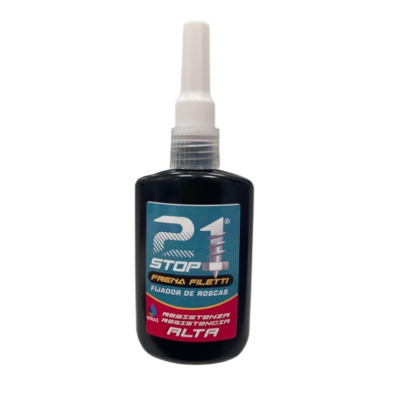 21 PEGAMENTO STOP FIJADOR ROSCA FUERTE ROJO (TUBO 50 ML. | Leroy Merlin