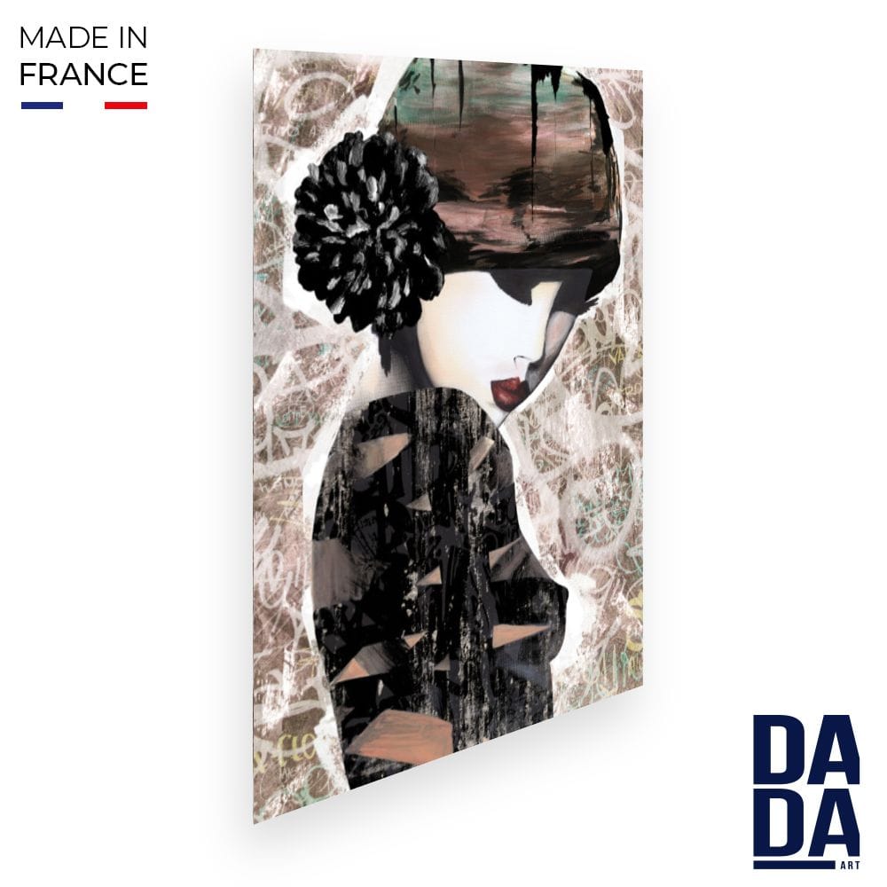 Affiche Élégance Mystérieuse 60x80cm Fabriqué En France Dada Art