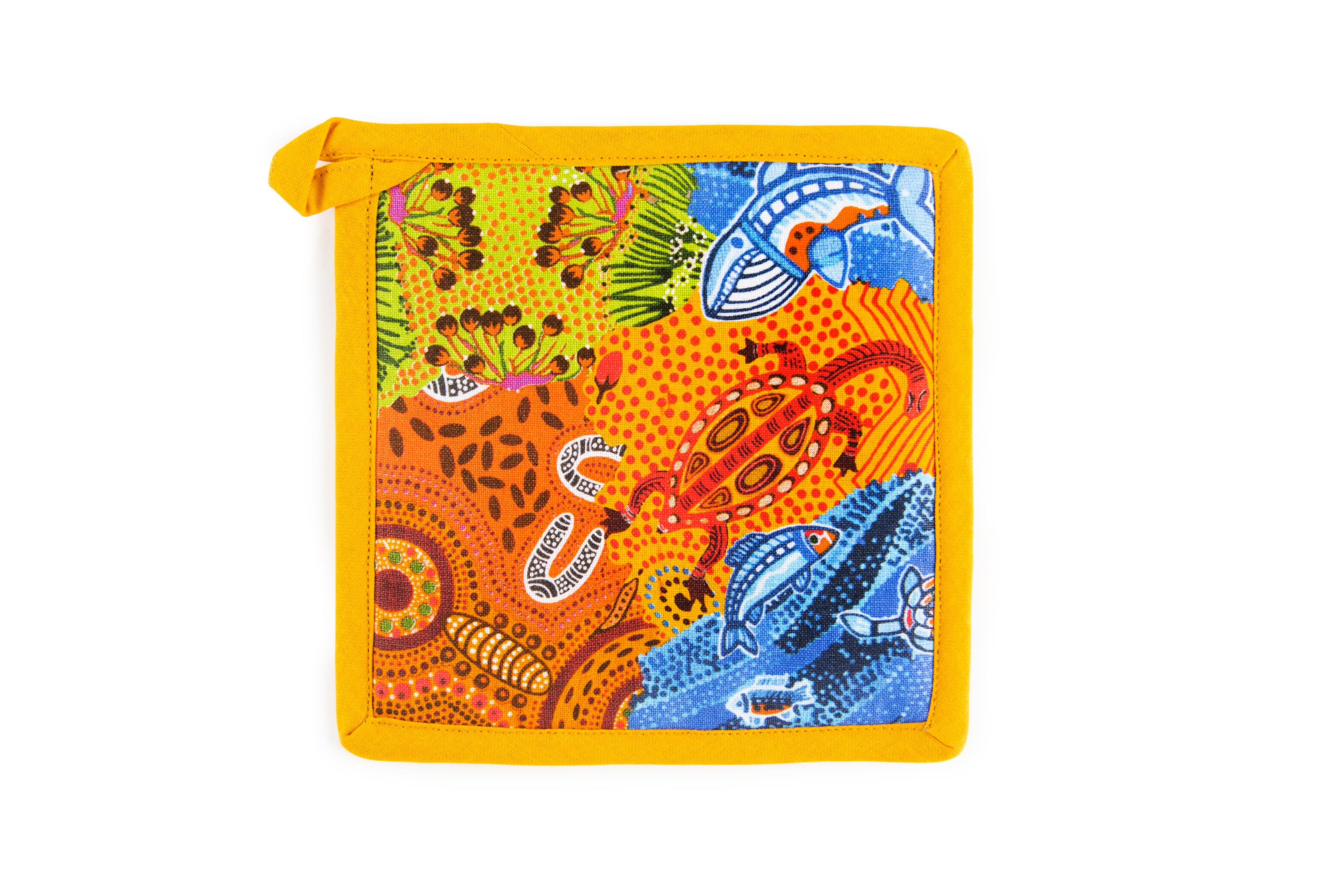 Excelsa presina Aboriginal cotone 20x20x0,5 cm multicolor | Leroy Merlin