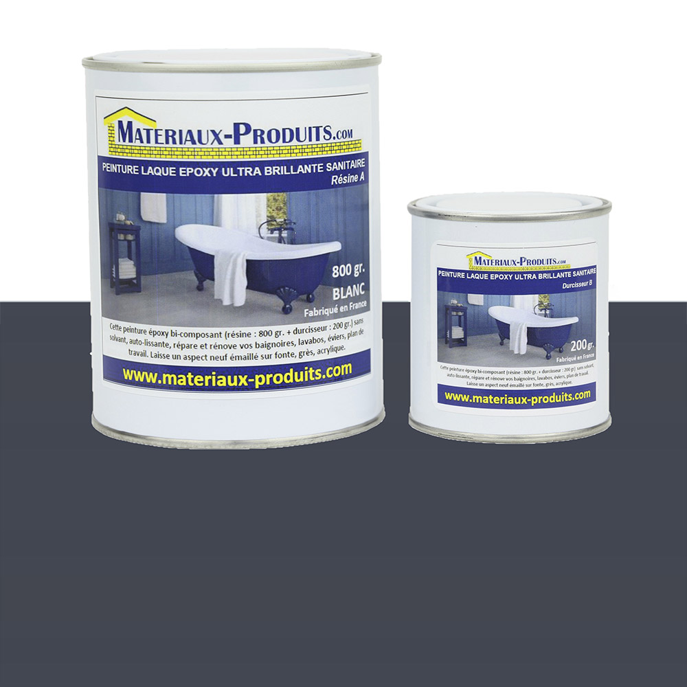 Peinture laque époxy salle de bain Kit de 10 Kg Gris Ardoise RAL 7015 - MATPRO | Leroy Merlin