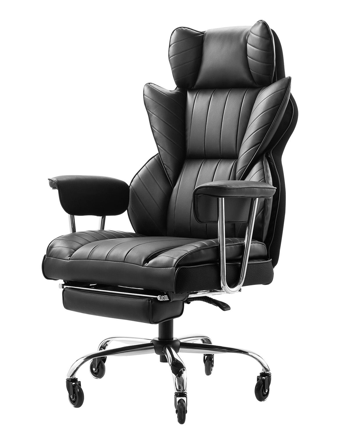 Chaise Exécutive Dossier Haut SucceBuy avec Fonctions Avancées, Noir ...