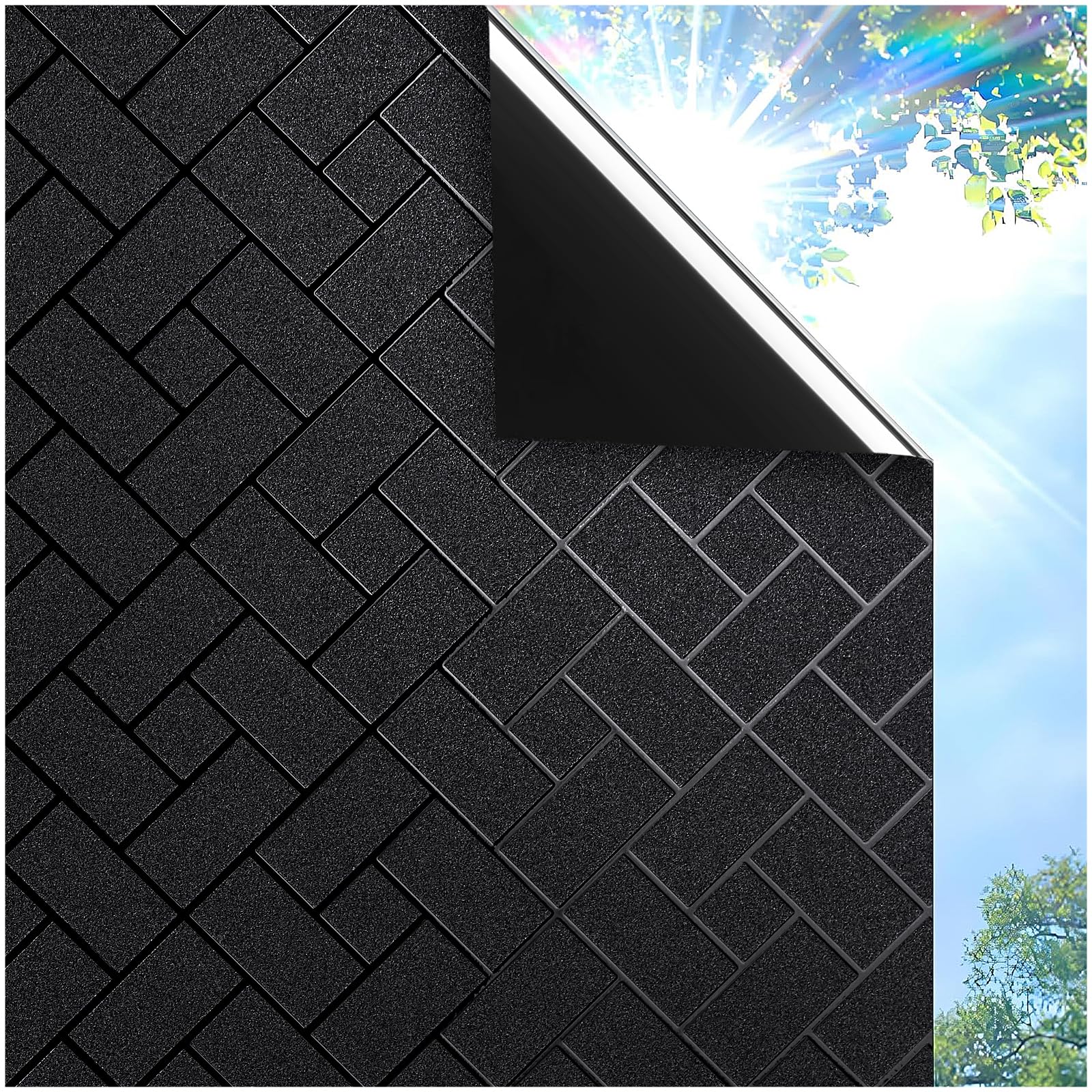 Pelicula de ventana oscurecida espiga proteccion solar control termico ...