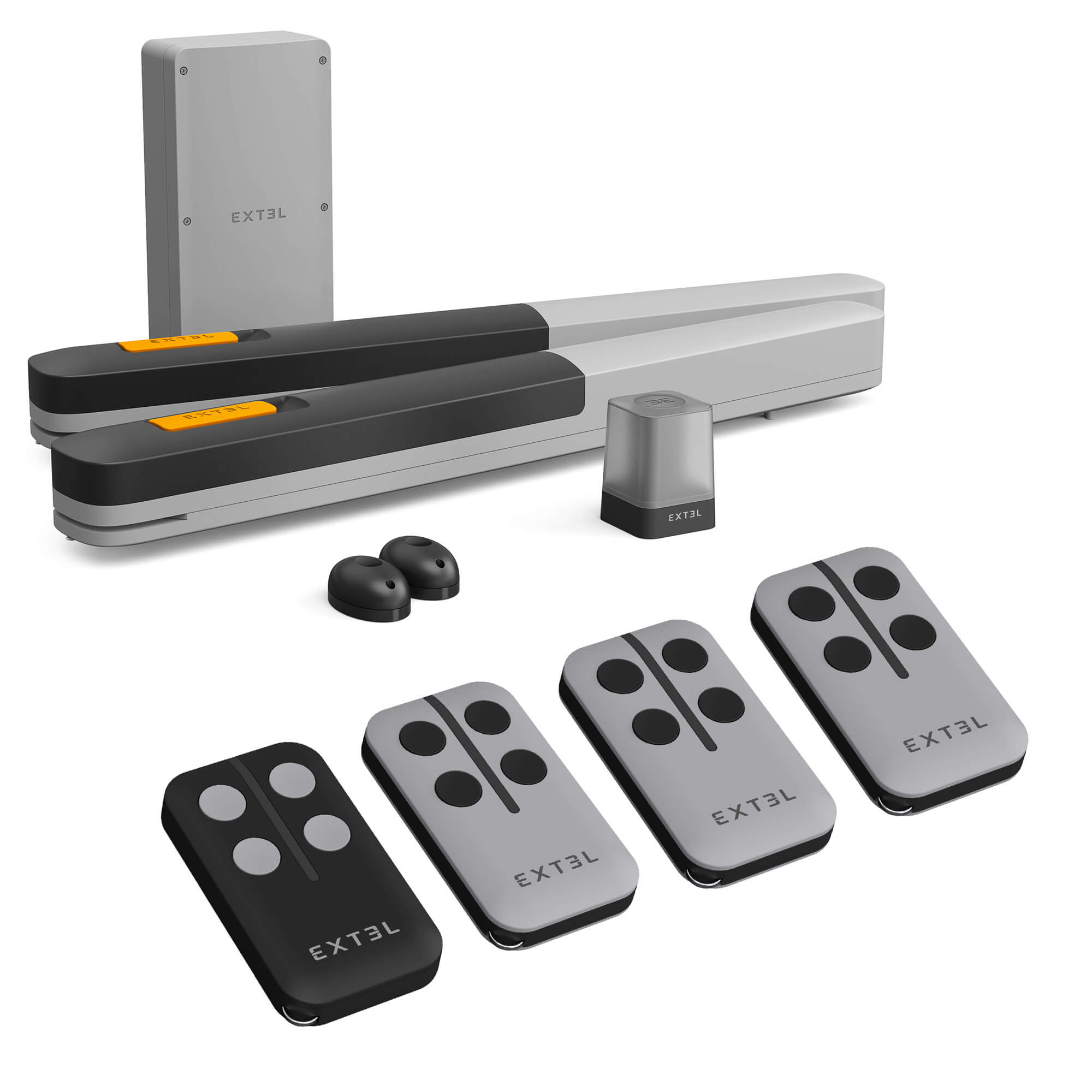 Motorisation connectée à vérins pour portail à battants : 2.5m/250kg ...