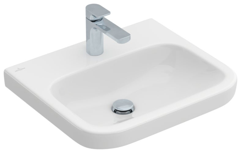 Lavabo Villeroy & Boch Architectura 550x470mm, blanco, 41885601, Color ...