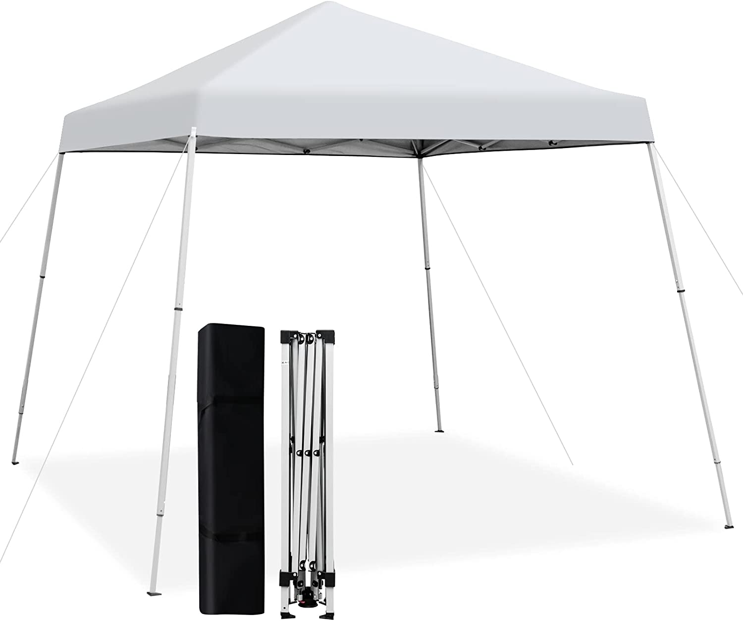 Tonnelle de Jardin Instantanée Pliable 3x3m,3 Hauteurs Réglable Sac ...