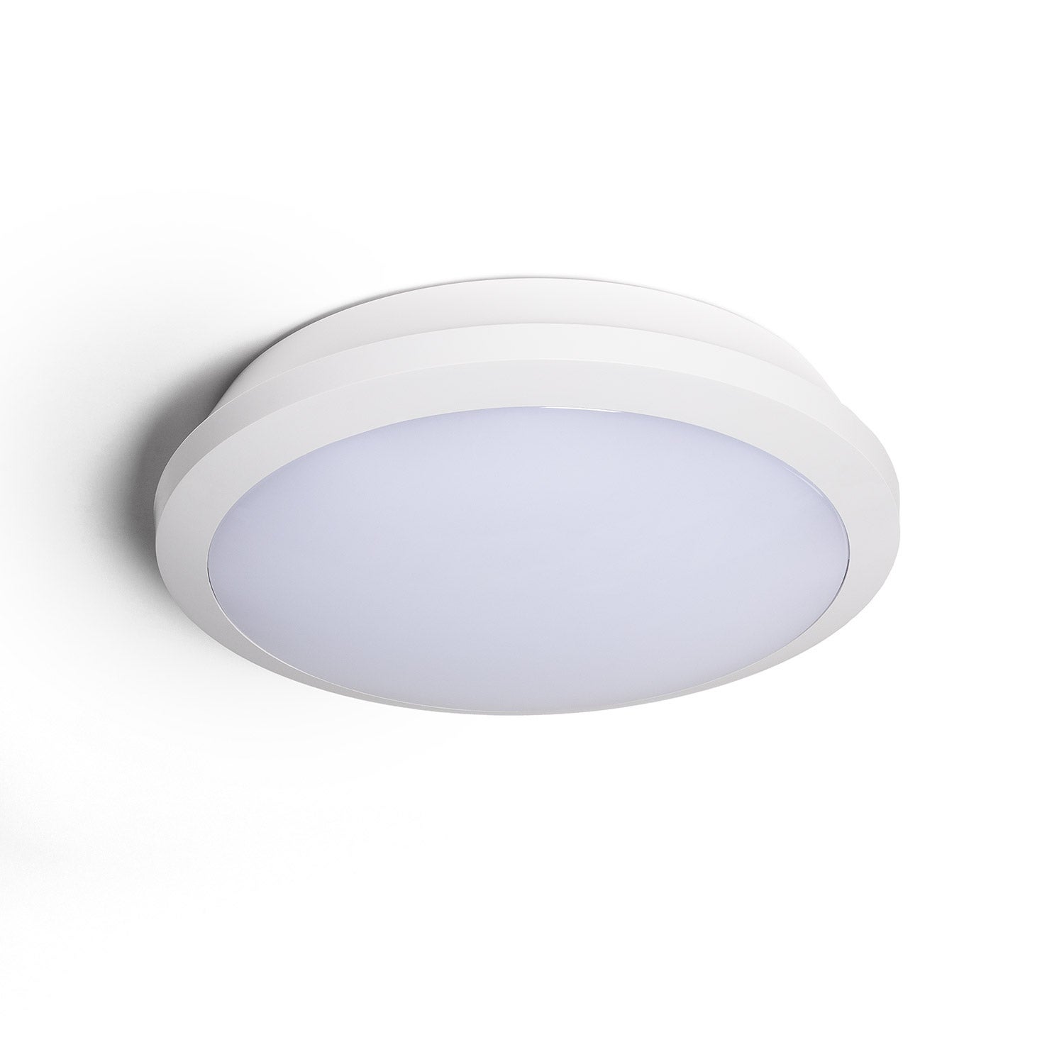 Ledkia Plafón LED para Exterior 21-30W CCT Con Luz de Emergencia Ø300 ...