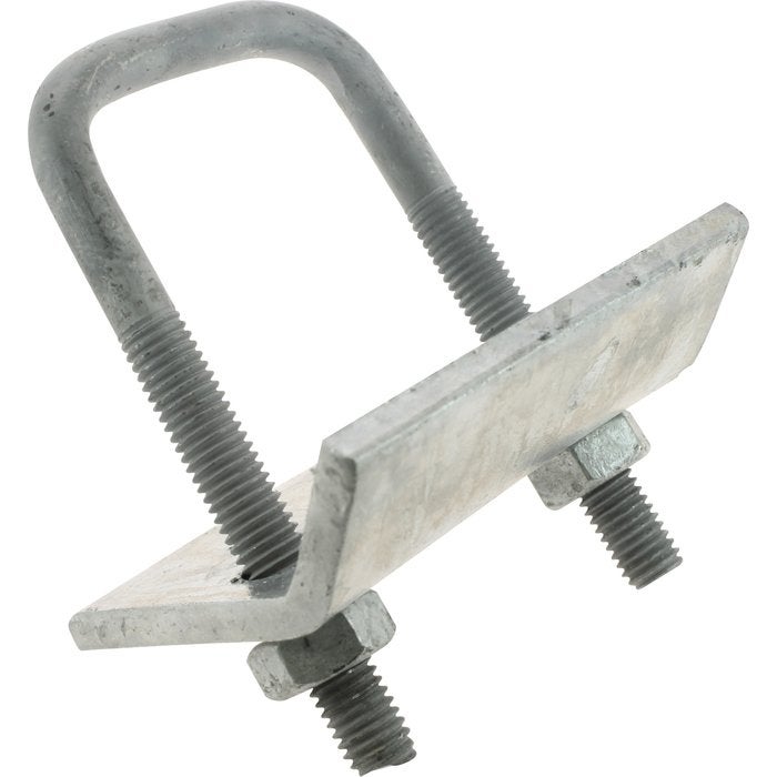 Étrier de fixation - Pour poutre IPN-IPE - Acier zingué | Bricoman