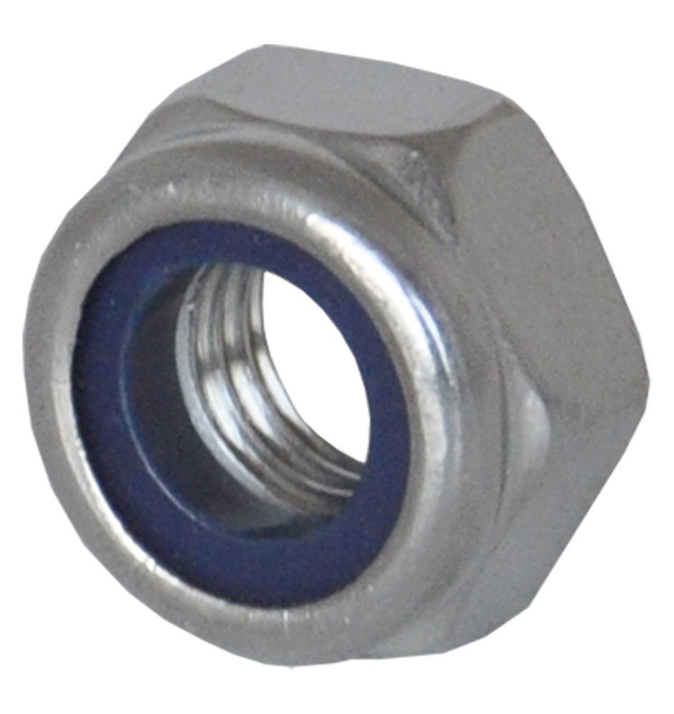 ÉCROU HEXAGONAL AUTOBLOQUANT EN ACIER INOXYDABLE A2 M 3 | Leroy Merlin