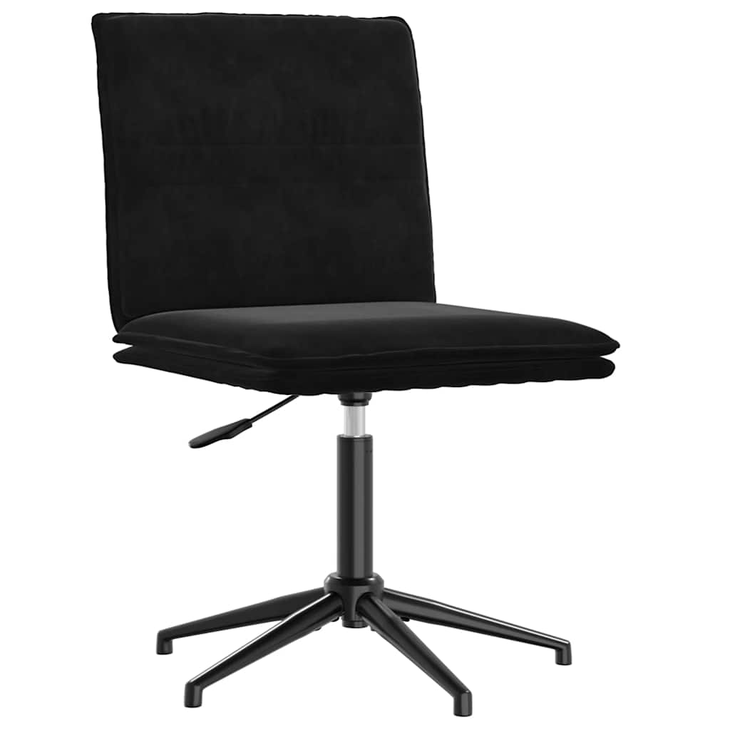 Chaise à manger Noir Velours | Leroy Merlin