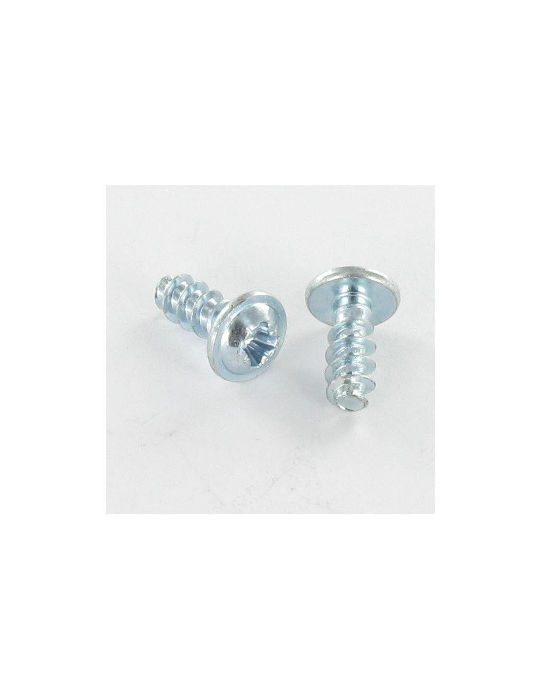 Vis PVC Poelier tête ronde large Tête ronde large Pozi N°2 4X16 Acier ...