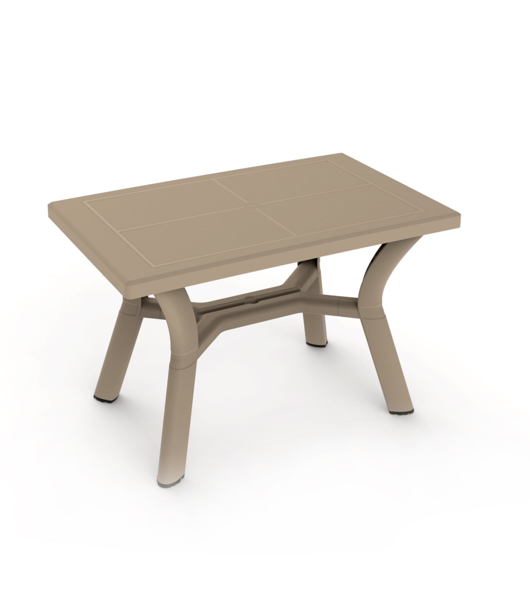 Garbar DALIA Mesa Rectangular Reciclada Interior, Exterior 115x72 Arena | Leroy Merlin