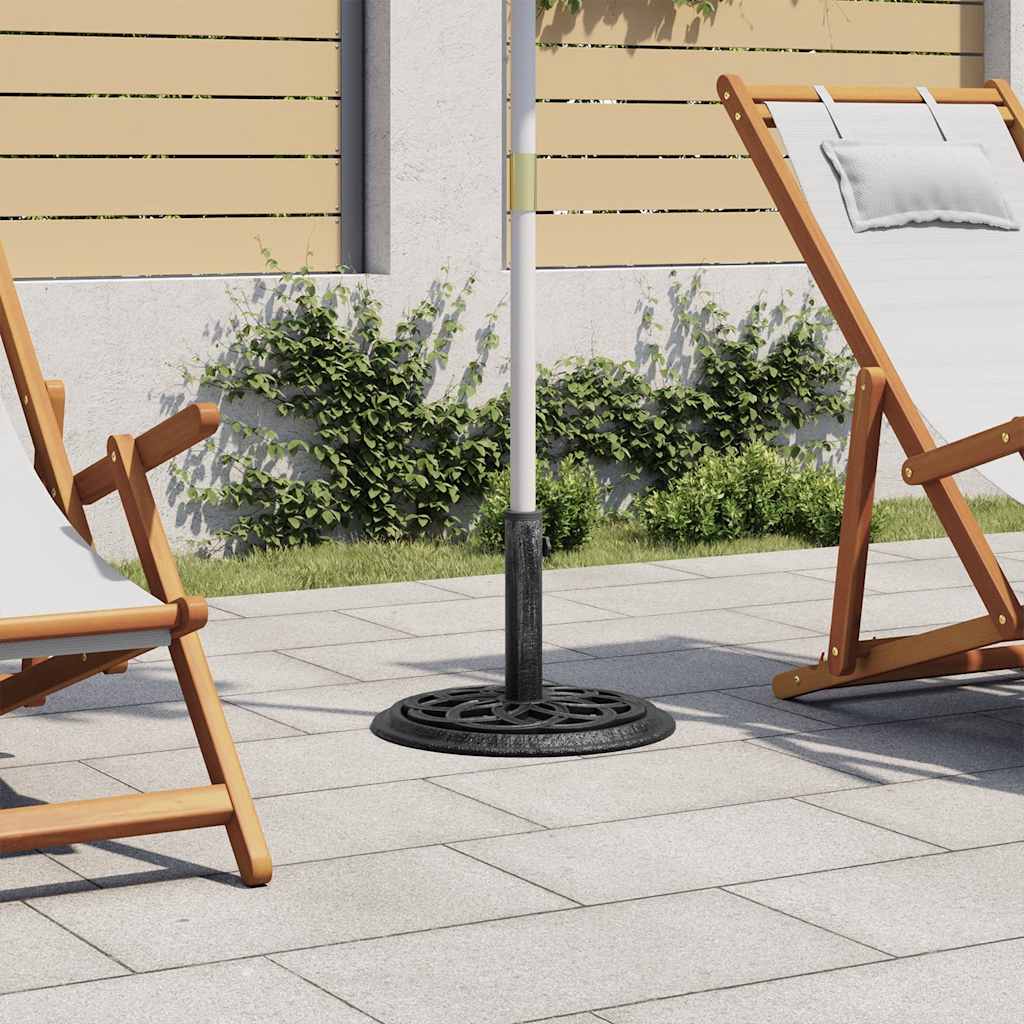 VidaXL Base per Ombrellone Nera 44x44x31 cm in Ghisa | Leroy Merlin