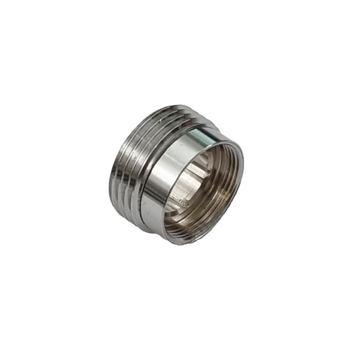 RACCORD LAITON CHROME 22F - 3/4M 22x1F x 3/4M | Leroy Merlin