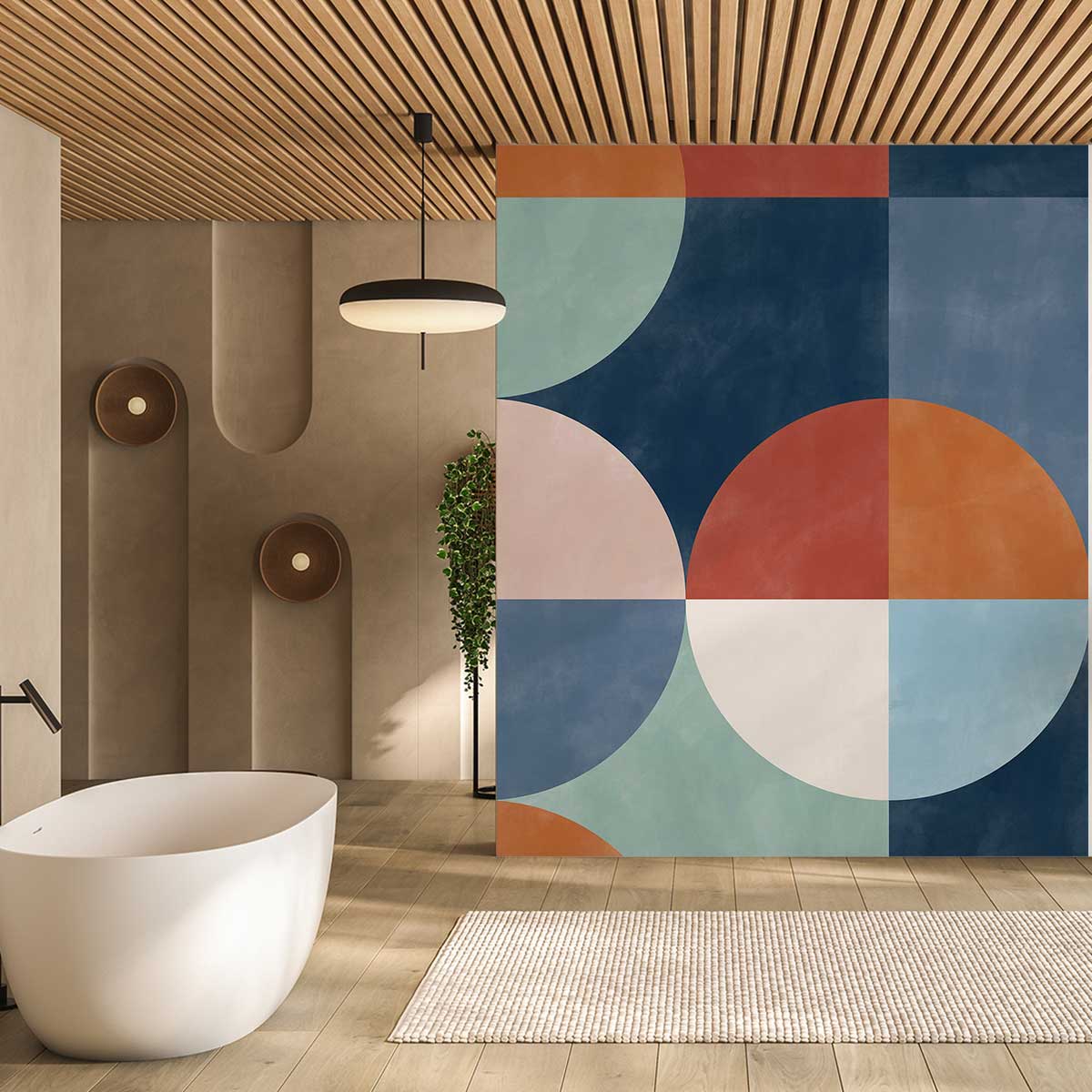 Papier peint structure - 208x270cm | Leroy Merlin